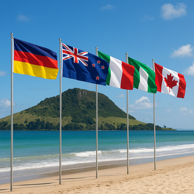 Discover Large Feather Flags at Premium Flag Shop in NZ ...
