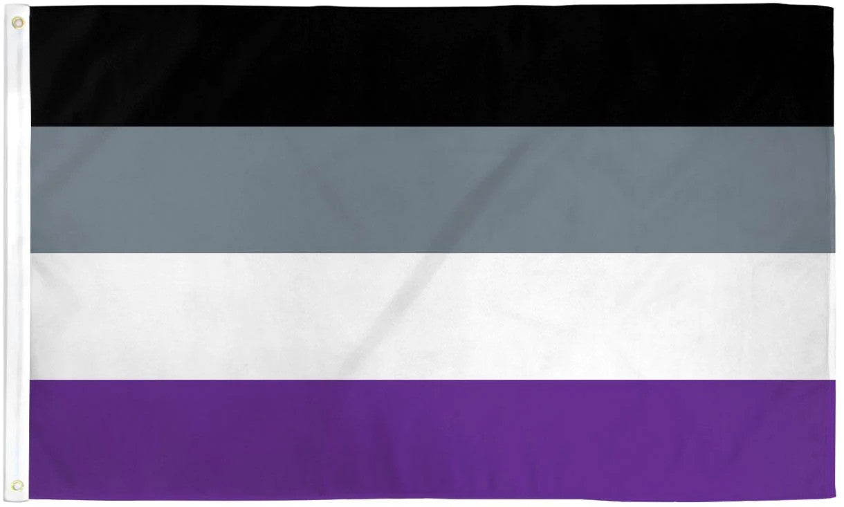 Asexual Pride Flag / Wall Hanging - 150cm x 90cm – Superflags NZ